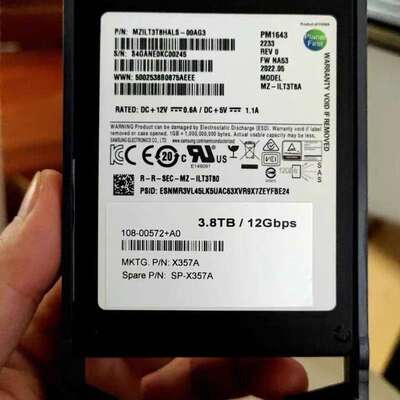 {议价}NetApp X357A-R6 X358A-R6 3.84T
