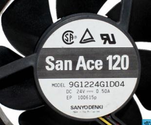 9G1224G1D04 原装12038 24V 0.50A 3线R00信号风扇