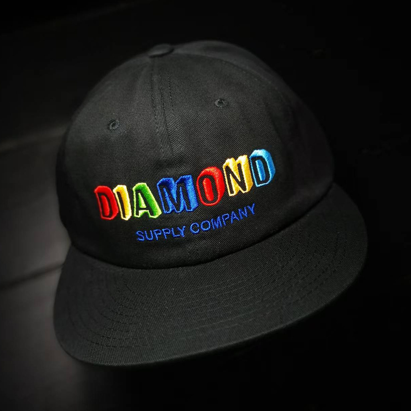 【现货】市井店 DiamondSupplyCo. 美版潮牌嘻哈滑板Blocks棒球帽
