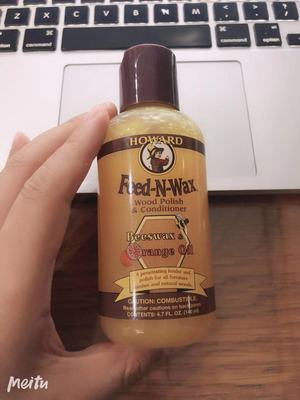 现货秒发Howard Feed N Wax Beeswax Preserve and Protect 140ml