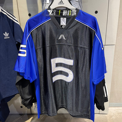 专柜正品Adidas男子速干梭织半袖