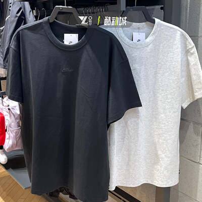 Nike耐克男宽松刺绣LOGO运动T恤