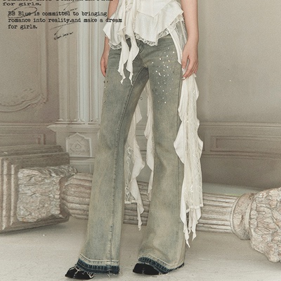 BBBLUE星河做旧原创设计碎钻