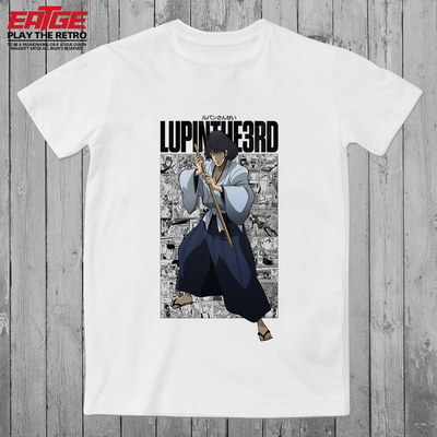 石川五右卫门鲁邦三世漫画风T恤