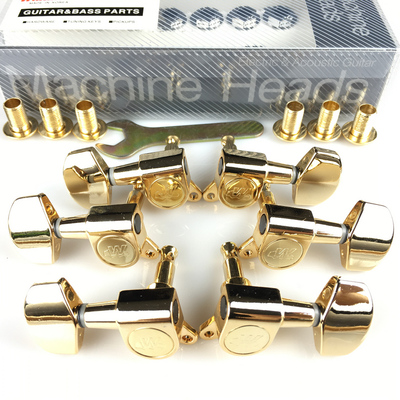 正品Wilkinson双边电吉他木吉他卷弦器 琴头钮 弦钮  金色全封闭