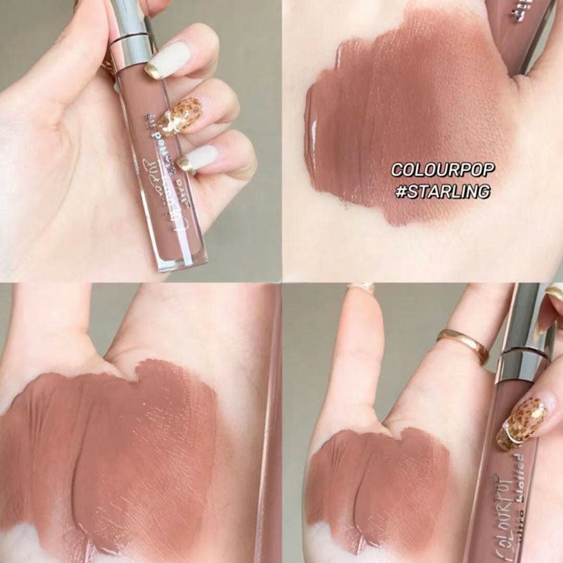 colourpop唇釉卡拉泡泡口红新品colorpop卡arriba了乐starling啦f_虎窝淘
