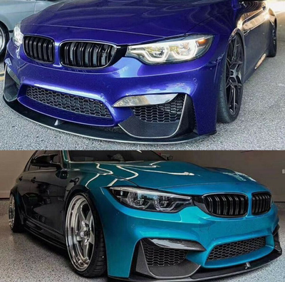 宝马M3F80改装碳纤维上包角