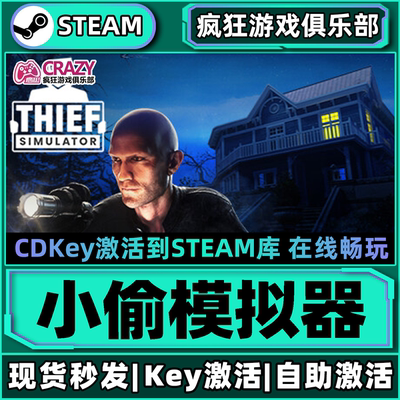 Steam正版小偷模拟器激活码CDK
