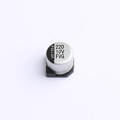 EFVG010ADA221M0654 贴片型铝电解电容 220uF ±20% 10V SMD,D6.3