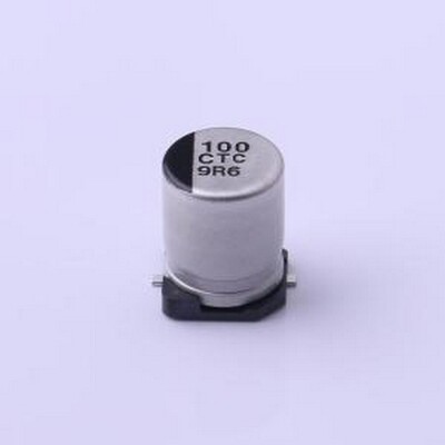 EEETC1C101P 贴片型铝电解电容 100uF ±20% 16V SMD,D8xL10.2mm