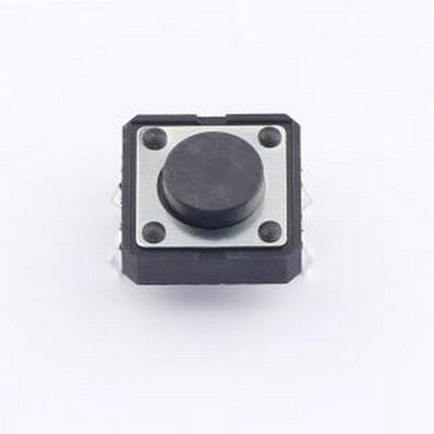 HX TS125CJ 250gf 009 轻触开关 12x12x5mm 立插 轻触开关 插件,1