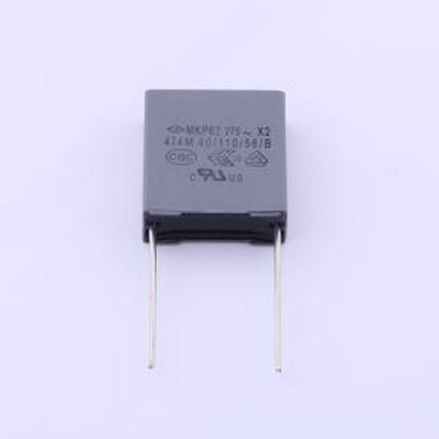 C42P2474M6AC000 安规电容 470nF ±20% 275V 等级:X2 插件,P=15m