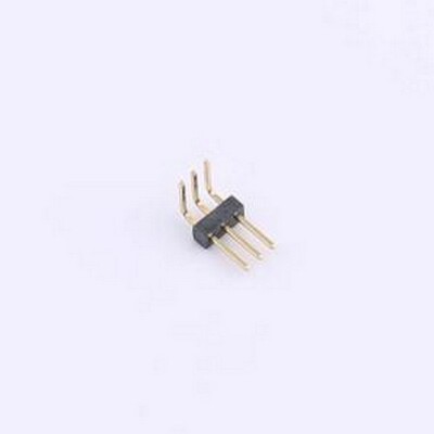 GPCB101-0302A003C1AA 排针 1x3P 间距:1mm 方针 弯插 弯插,P=1mm