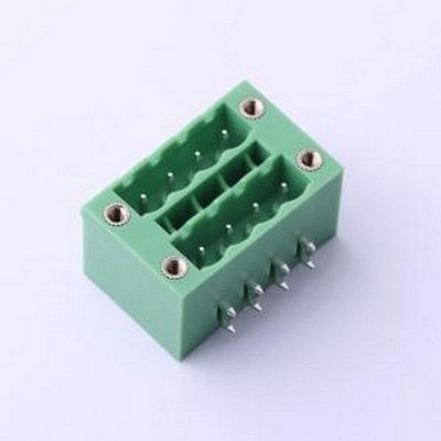 KF2EDGKRHM-5.08-2*4P 插拔式接线端子 5.08mm 2x4P 排数:2 每排P