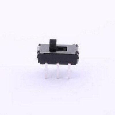 MSS22D18G2 滑动开关 两档立式插件 6脚拨动 柄长2.0MM 插件-6P,3