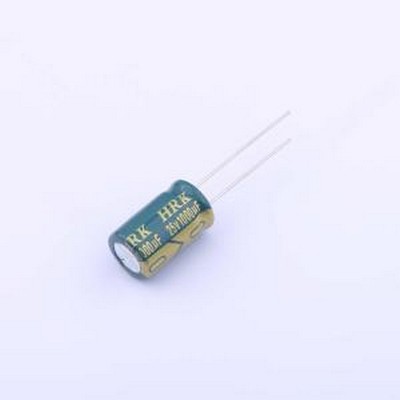 25V1000uF CD288 直插铝电解电容 1000uF ±20% 25V 插件,D10xL17