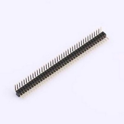 1271WR-40P 排针 1x40P 间距:1.27mm 方针 弯插 弯插,P=1.27mm