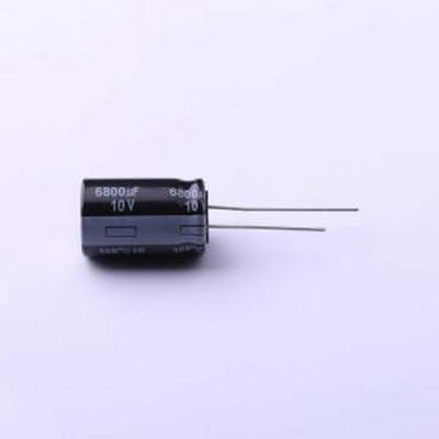 EEUFR1A682 直插铝电解电容 6800uF ±20% 10V 插件,D16xL25mm