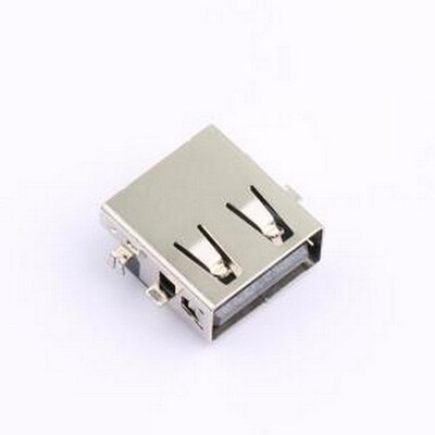 LXUA0430-02505 USB连接器 Type-A 母 卧贴 SMD