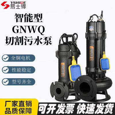 全铜芯自动启停带浮球切割泵污水
