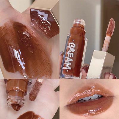 FentyBeauty蕾哈娜唇釉04号中样5.5ml 浓彩Cream唇蜜 Cookie jar