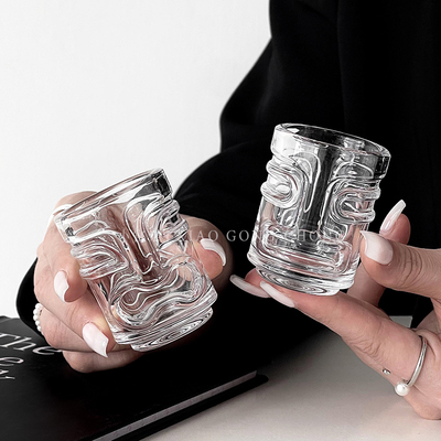 创意家用迷你玻璃提基杯小酒杯