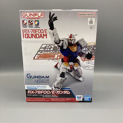 万代 EG 1/144 RX-78F00/E GUNDAM 元祖 拼装模型