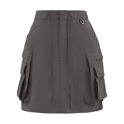 sly山系户外风立体口袋工装裙
