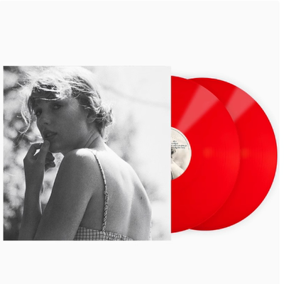 正版泰勒 Taylor Swift 霉霉专辑 folklore 民间故事 2LP红胶唱片