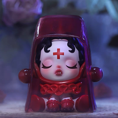 POPMART泡泡玛特SKULLPANDA密林古堡系列潮玩盲盒摆件礼物手办挂