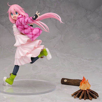 正品全新 WING  摇曳露营  各务原抚子 手办