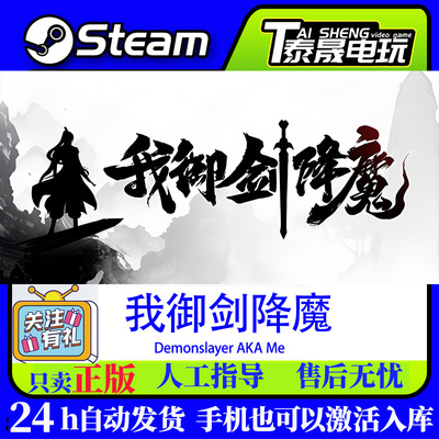 Steam正版国区CDK 我御剑降魔 Demonslayer AKA Me  激活码秒发