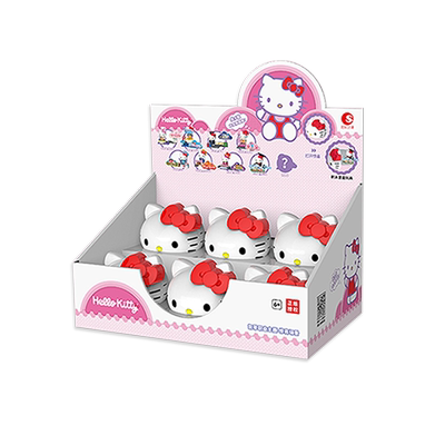 hellokitty凯蒂猫盲盒积木场景