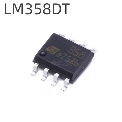 电容电阻 LM358DT 丝印358  低功率双通道运算放大器芯片IC SOP-8