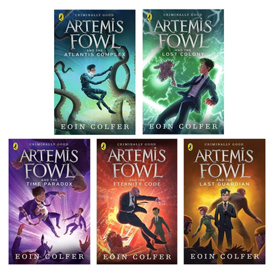 英文原版  阿特米斯系列 阿提米斯 2019年全新版 5册  Artemis Fowl  电影小说 英文阅读考试课外读物 Eoin Colfer
