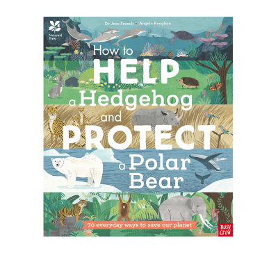 英文原版拯救濒危动物大嘴鸟