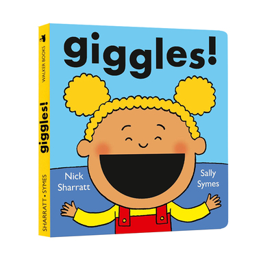 英文原版 Giggles! 咯咯笑 洞洞书 儿童绘本 启蒙纸板书 动物故事图画书 亲子读物 Nick Sharratt