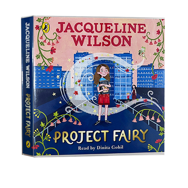 英文原版 Jacqueline Wilson英国儿童文学女王新作 Project Fairy 6张CD有声读物（非图书）_虎窝淘