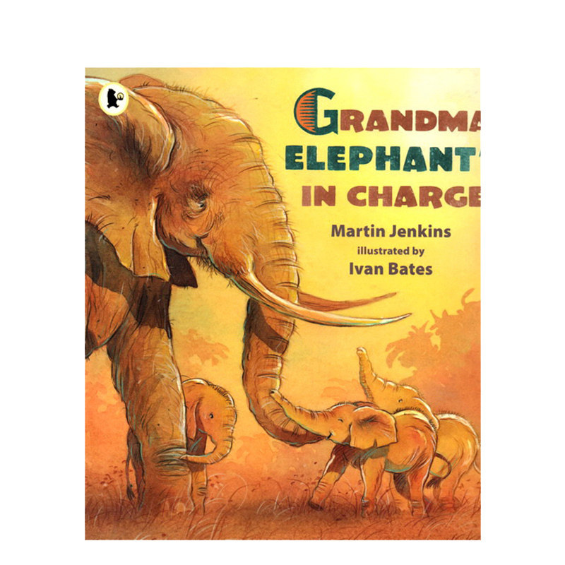 英文原版绘本 Grandma Elephant's In Charge小学STEM科普自然百科读物儿童自然故事书彩图 Walker ...