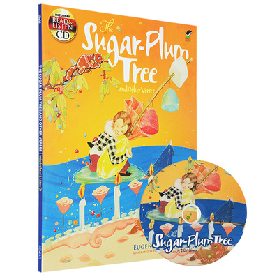 美国童年诗人 尤金·菲尔德诗集 The Sugar-Plum Tree and Other Verses 英文原版 章节故事书 附CD Dover Children's Classics