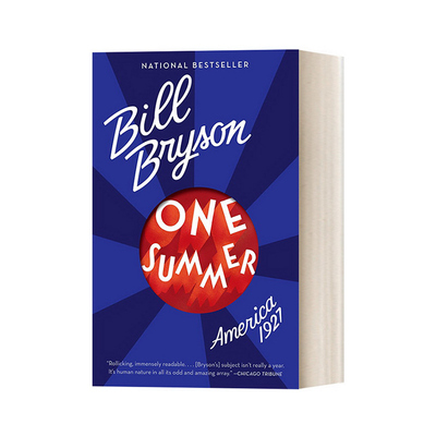 英文原版 One Summer America 1927 那年夏天 美国1927 大萧条前夜的繁荣与疯狂 历史 Bill Bryson