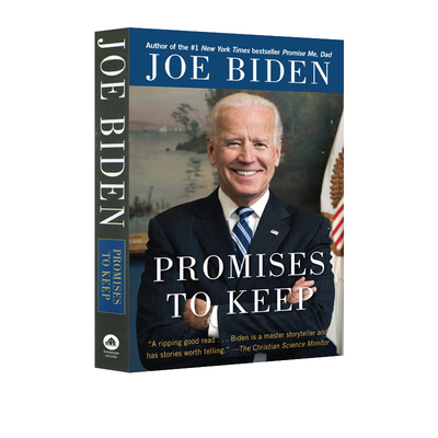 预售 拜登自传 信守诺言 英文原版 Promises to Keep On:Life and Politics 乔·拜登传记 Joe Biden 自传回忆录 纽约时报畅销书