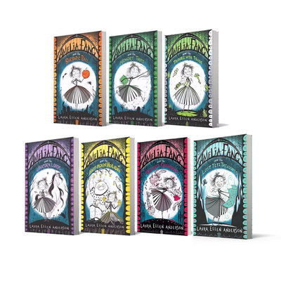 预售 英文原版 Amelia Fang Series 小吸血鬼阿米莉亚 7册合售 儿童奇幻冒险小说 Laura Ellen Anderson