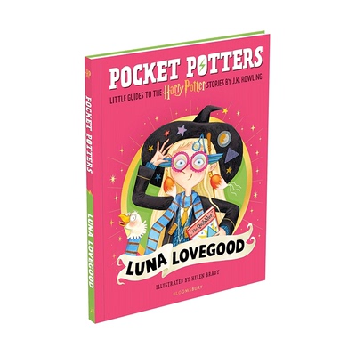 哈利波特口袋书 卢娜•洛夫古德  Luna Lovegood 人物故事指南 精装全彩 英文原版 PocketPotters系列 J.K. Rowling26年新品