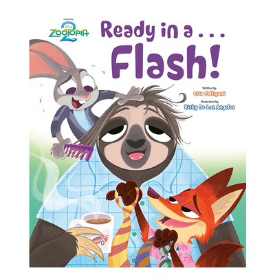 预售 英文原版 Ready in a ... Flash! 迪士尼 疯狂动物城2 闪电准备 Disney Zootopia 2 儿童卡通动画绘本故事