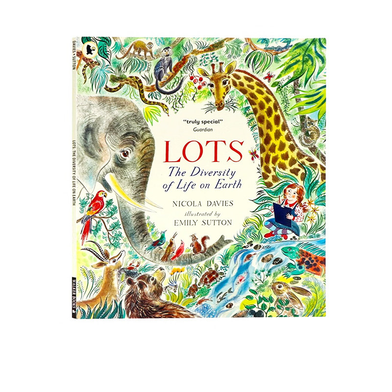 预售英文原版 Emily Sutton插画 Lots:the diversity of life on earth很多:地球上生命的多样性 5 ...