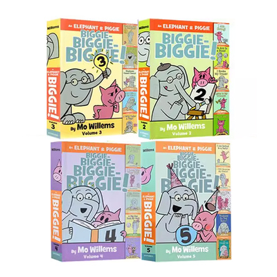 英文原版小猪五个故事合集