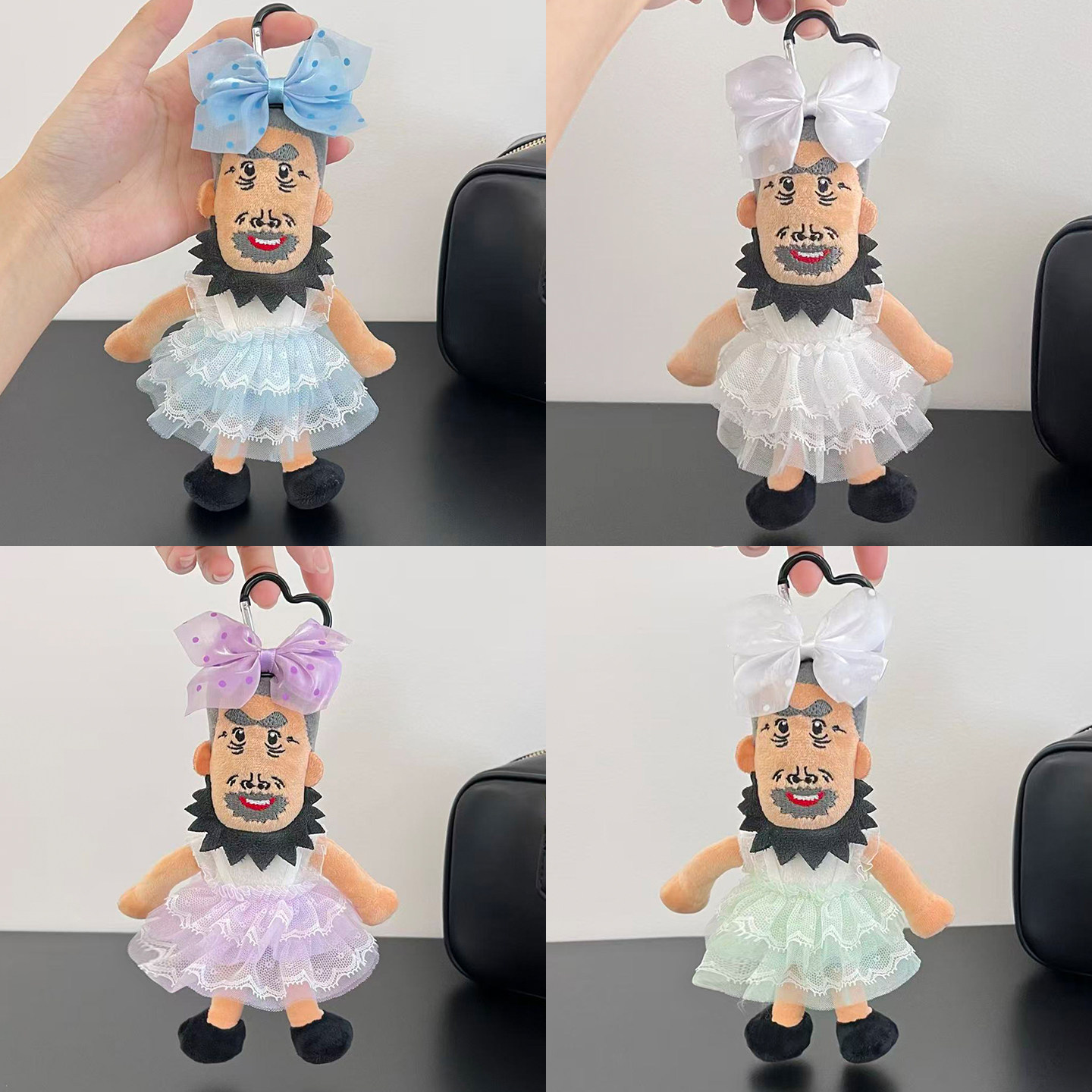 【娃衣】牛爷爷挂件婚纱衣服棉花娃娃换装配饰配件小裙子着替