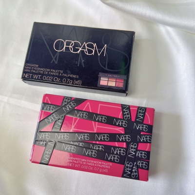 绝版！NARS纳斯限量六色MINI小样迷你眼影盘Orgasm0.7g×6