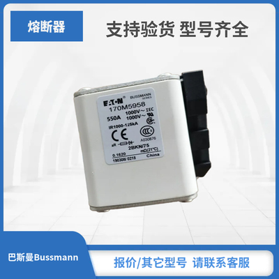 巴斯曼Bussmann熔断器现货170M5952 170M5953 170M5954 170M5955